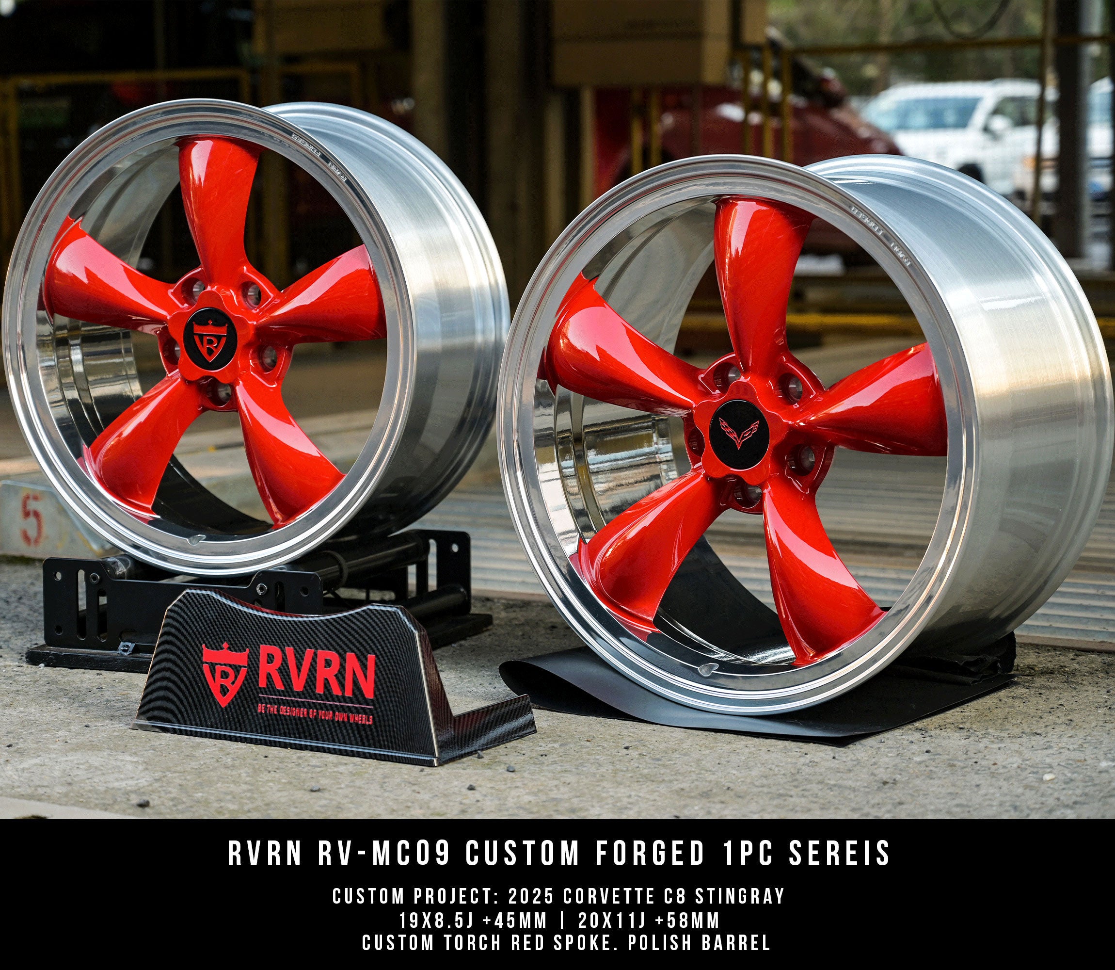Order RV-MC09 | Premium Custom Forged 1-Piece Wheels R10K Series – RVRN Custom Forged Wheels