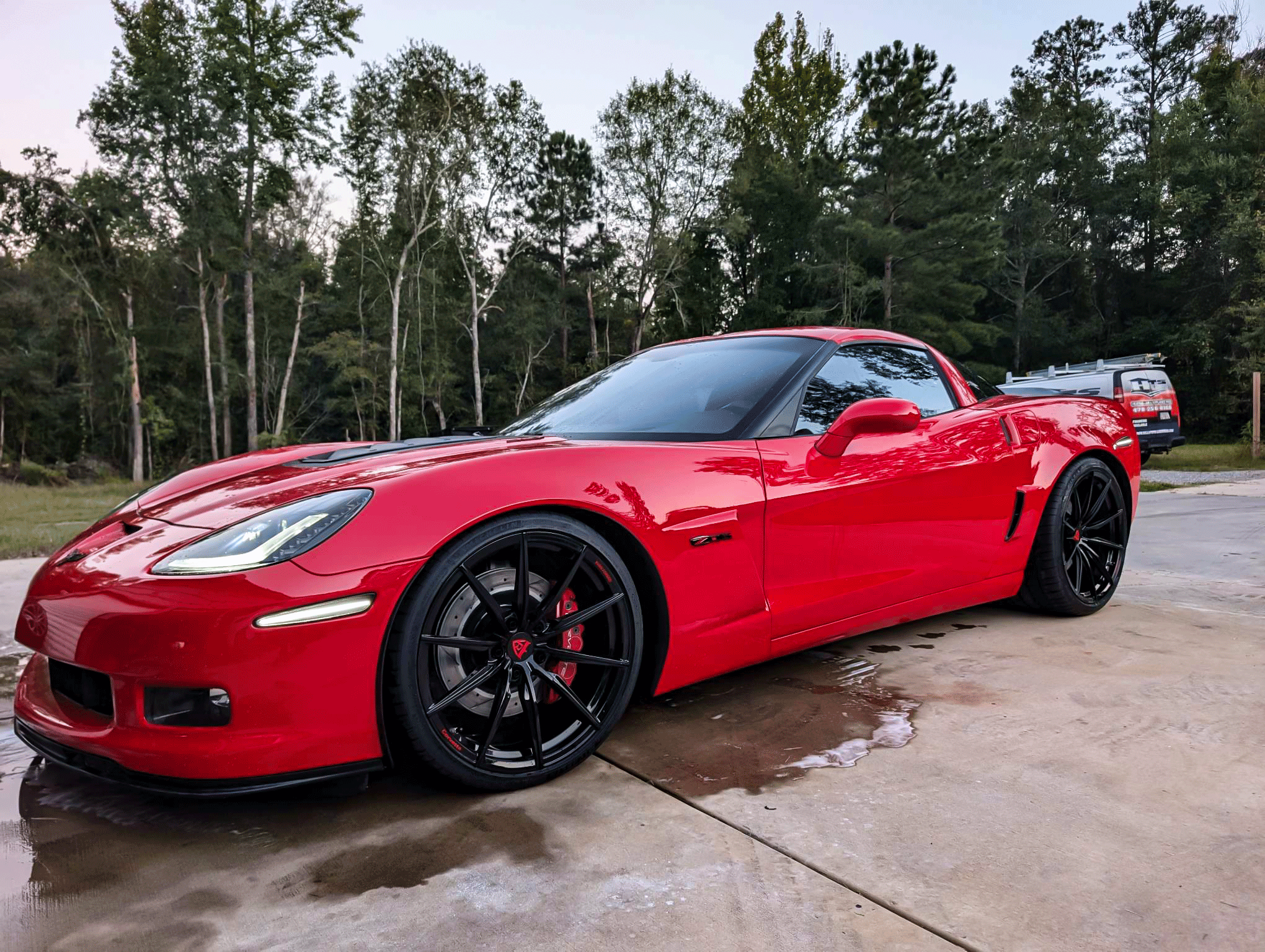 Corvette C6 Custom Forged Wheels Gallery-Monoblock, Mutil-Piece – RVRN ...