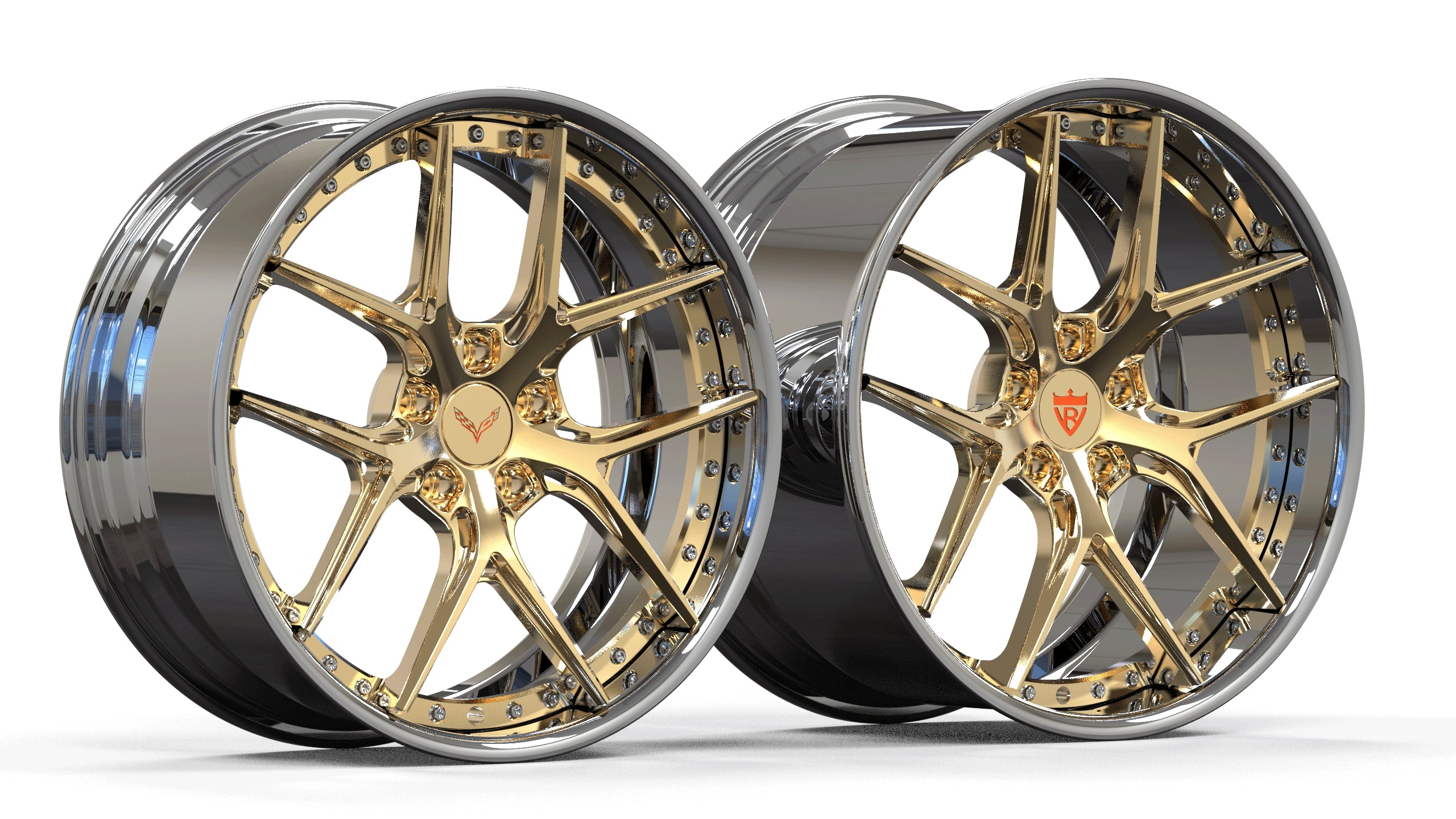 Order RV-DR08D | Premium Custom Forged 2-Piece Wheels R10K Series ...
