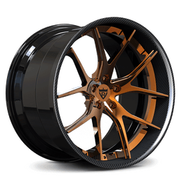 RV-DC24 Corvette C7 Z06 Concave Wheels with Bronze and Carbon Fiber ...