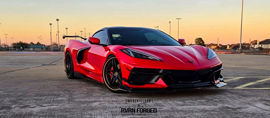 Corvette C8 Z51/Stingray Custom Forged Wheels Gallery – RVRN Custom ...