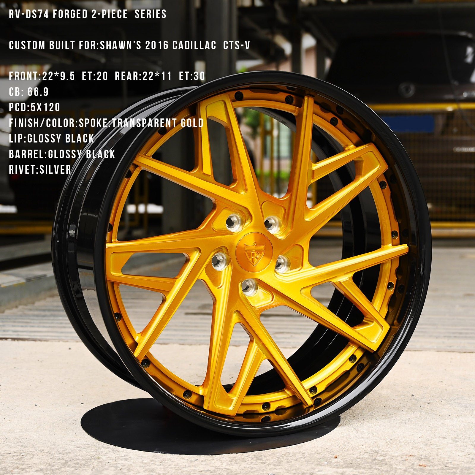 Order RV-DS74 | Premium Custom Forged 2-Piece Wheels R10K Series – RVRN ...