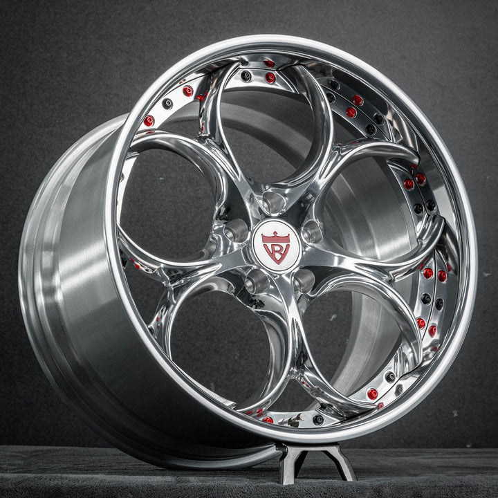 Corvette C7 Grand Sport Custom Wheels Gallery-1/2 Piece – RVRN Custom ...