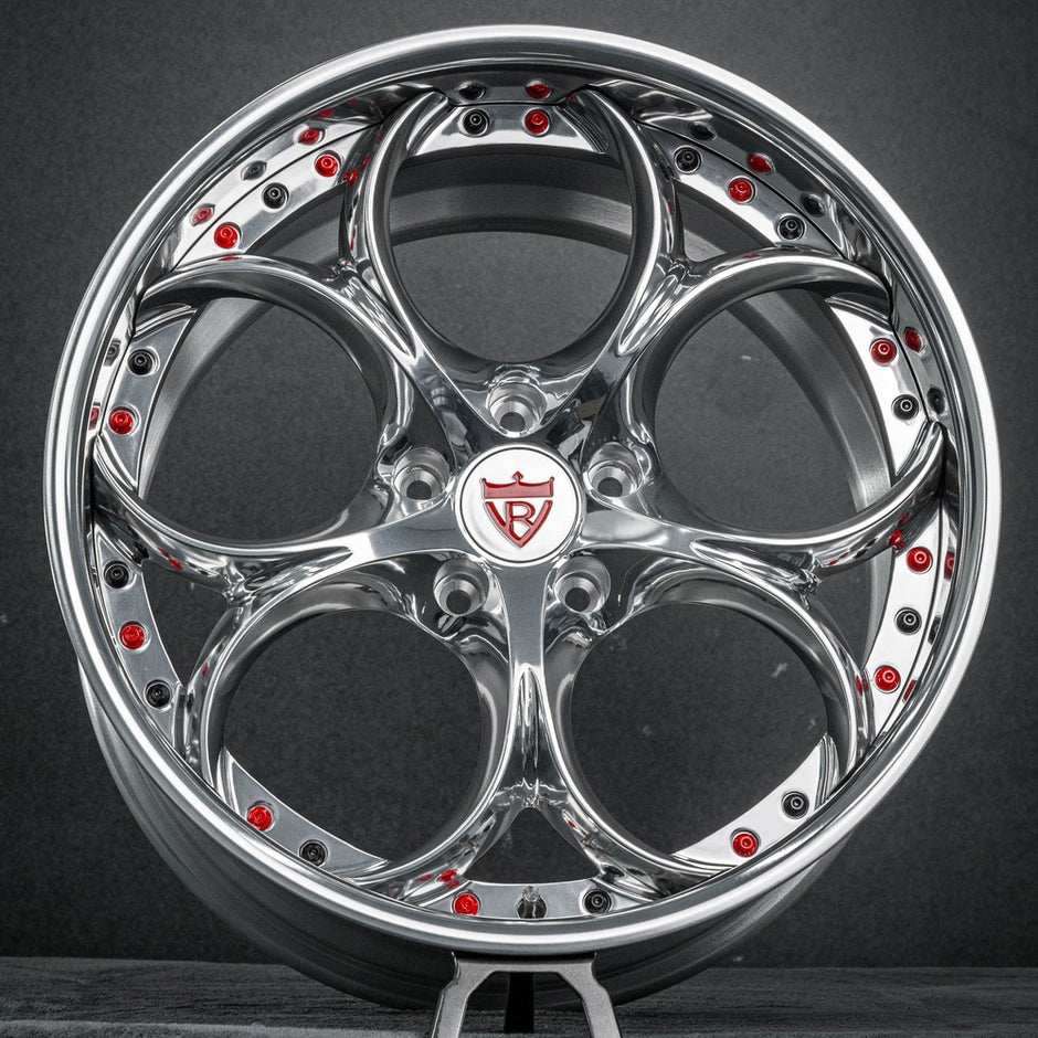 Corvette C7 Grand Sport Custom Wheels Gallery-1/2 Piece – RVRN Custom ...
